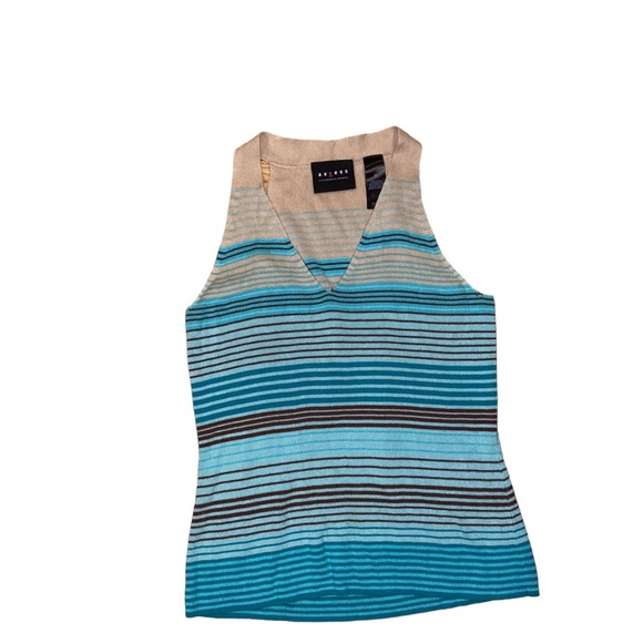 Liz Claiborne | Tops | Y2k Striped Knit Tank Top | Poshmark